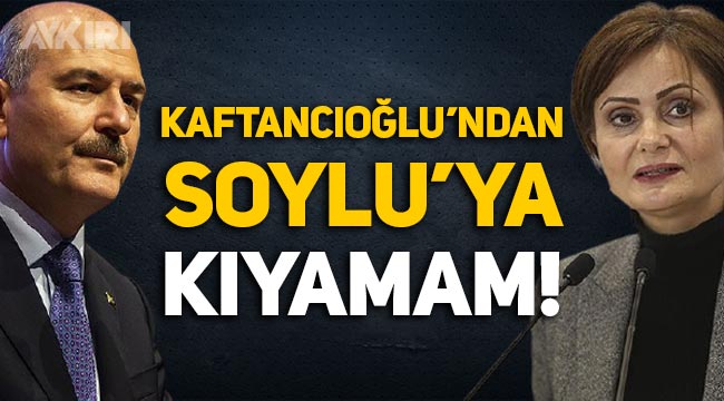 Canan Kaftancıoğlu'ndan Süleyman Soylu'ya: Kıyamam! - Siyaset - AYKIRI ... Canan Kaftancıoğlu'ndan Süleyman Soylu'ya: Kıyamam! - Siyaset - AYKIRI ...