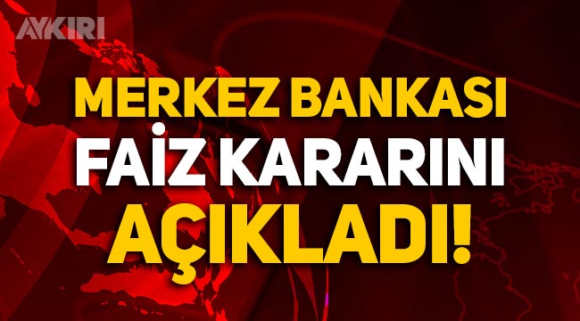 Merkez Bankası Mart ayı faiz kararını açıkladı - Ekonomi - AYKIRI haber ... Merkez Bankası Mart ayı faiz kararını açıkladı - Ekonomi - AYKIRI haber ...