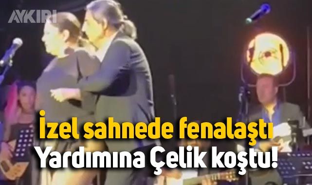 İzel Çelik Ercan konser verdi, İzel sahnede fenalaştı - Medya - AYKIRI ...
