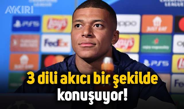 Kylian Mbappe, İspanyolca, İngilizce ve Fransızca'yı akıcı şekilde ... Kylian Mbappe, İspanyolca, İngilizce ve Fransızca'yı akıcı şekilde ...