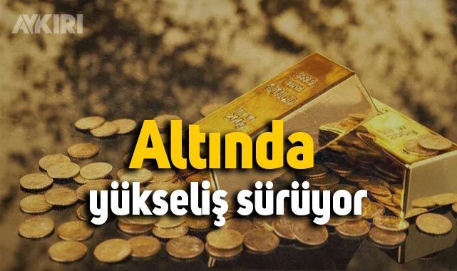 Altın yükselişini sürdürüyor - Ekonomi - AYKIRI haber sitesi Altın yükselişini sürdürüyor - Ekonomi - AYKIRI haber sitesi