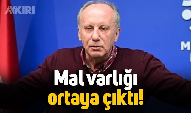 Muharrem İncenin Mal Varlığı Belli Oldu Arsa Villa Konut Silah Bmw Ve Mercedes Araba