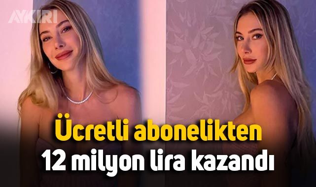 Şeyma Subaşı ücretli Abonelikten 12 Milyon Lira Kazandı Medya Aykiri Haber Sitesi