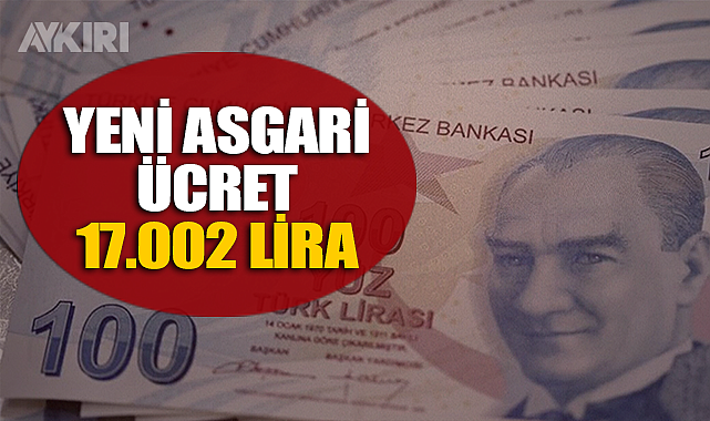 Yeni asgari ücret açıklandı - Gündem - AYKIRI haber sitesi Yeni asgari ücret açıklandı - Gündem - AYKIRI haber sitesi